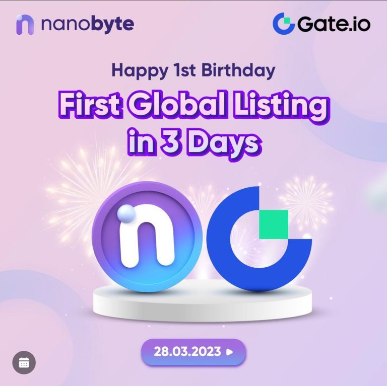 NanoByte Listed In MEXC and Gate.io - Nanobyte Finance